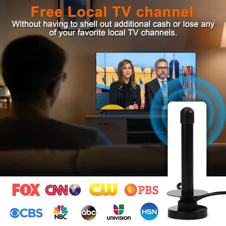 Free Channel Receiving Antenna Tv Antenna Hdtv Indoor Digital Tv ...