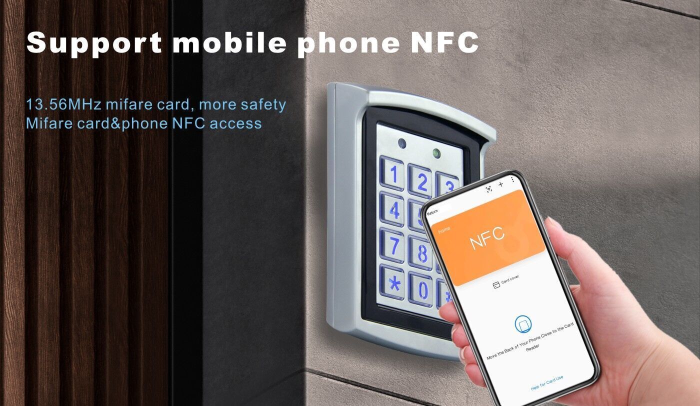 Buy Wholesale China Access Control Keypad Standalone Wired Keypad Waterproof Ip66 Metal Case ...