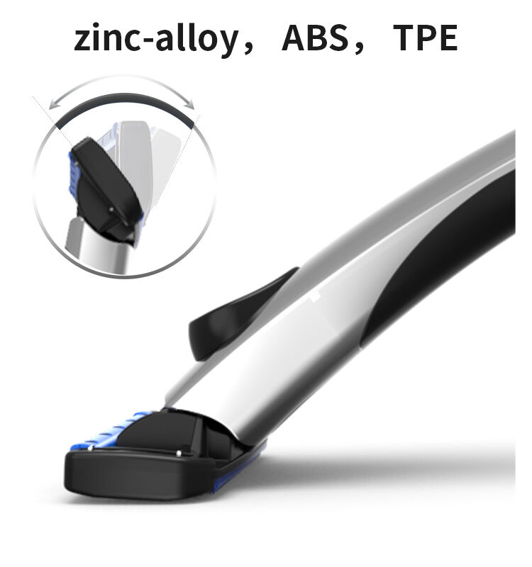 Hot Sale Mirror Polished Surface Metal Handle Razor Zinc Alloy Razor ...