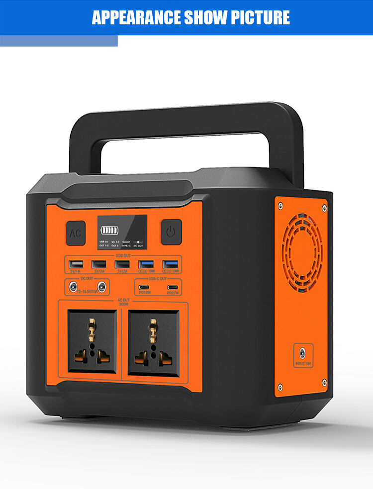 High Capacity Portable Power Station 80000mah 296wh 300w Energy Storage ...