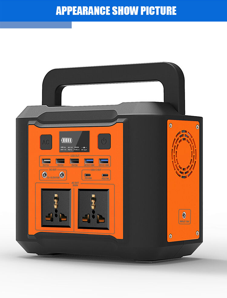 High Capacity Portable Power Station 80000mah 296wh 300w Energy Storage ...
