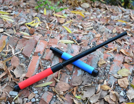 Reflective Traffic Baton Cheap Baton Red Handle Baton Mechmanical ...