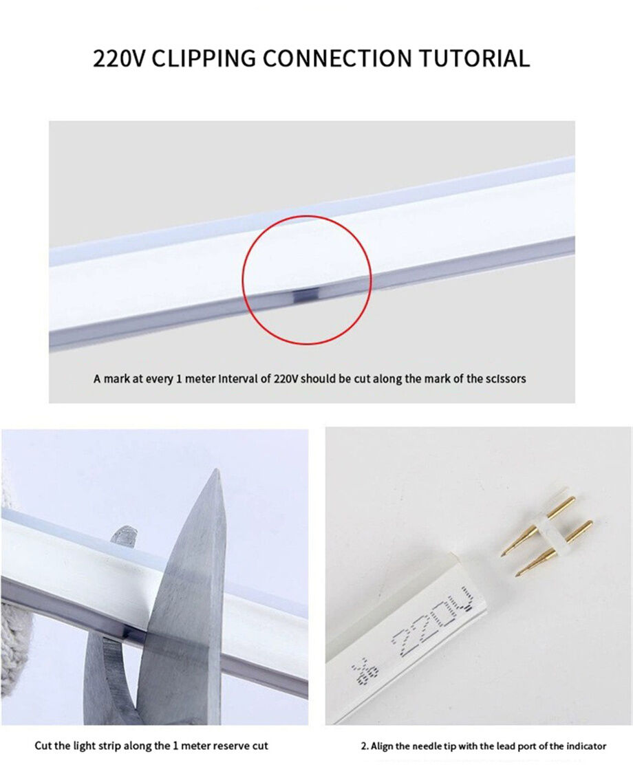 Buy Wholesale China 220v Silicone Pvc Led Neon Tube 8*16mm 120 Leds ...