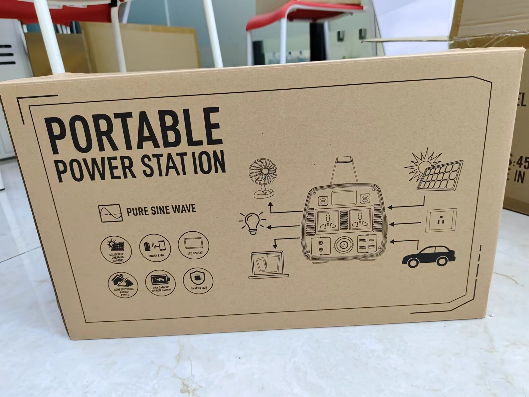 Buy Wholesale China Outdoor Activity Camping 600w Portable Power ...