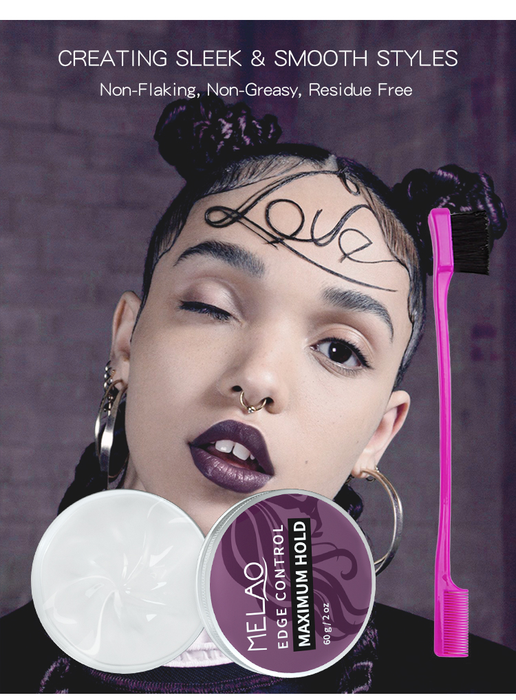 Private Label Strong Hold Best Edge Control Hair Gel Wholesale No White ...