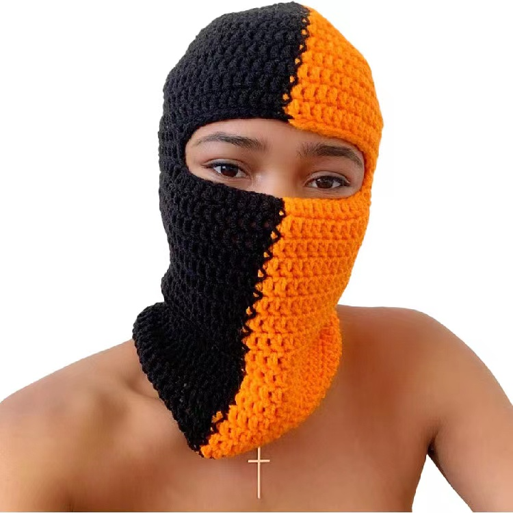 Buy China Wholesale Custom Handmade Knit Color Striped One Hole Crochet ...