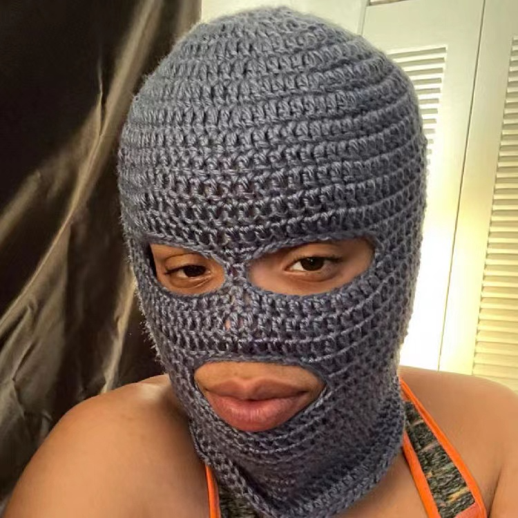 Buy China Wholesale Custom Handmade Knit Color Striped One Hole Crochet ...