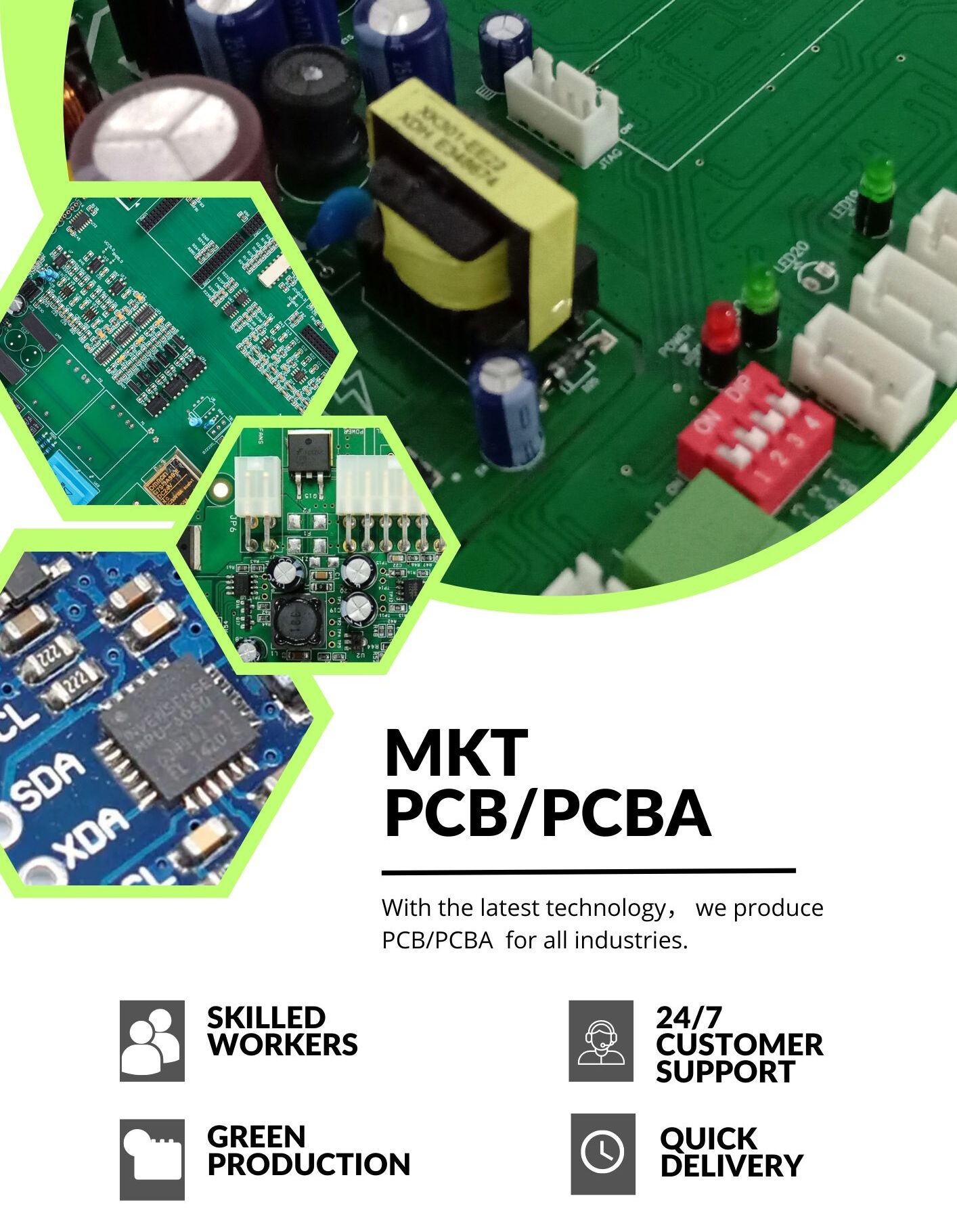 Buy Wholesale China Direct Factory Price Pcb Pcba Factory Smt Other ...