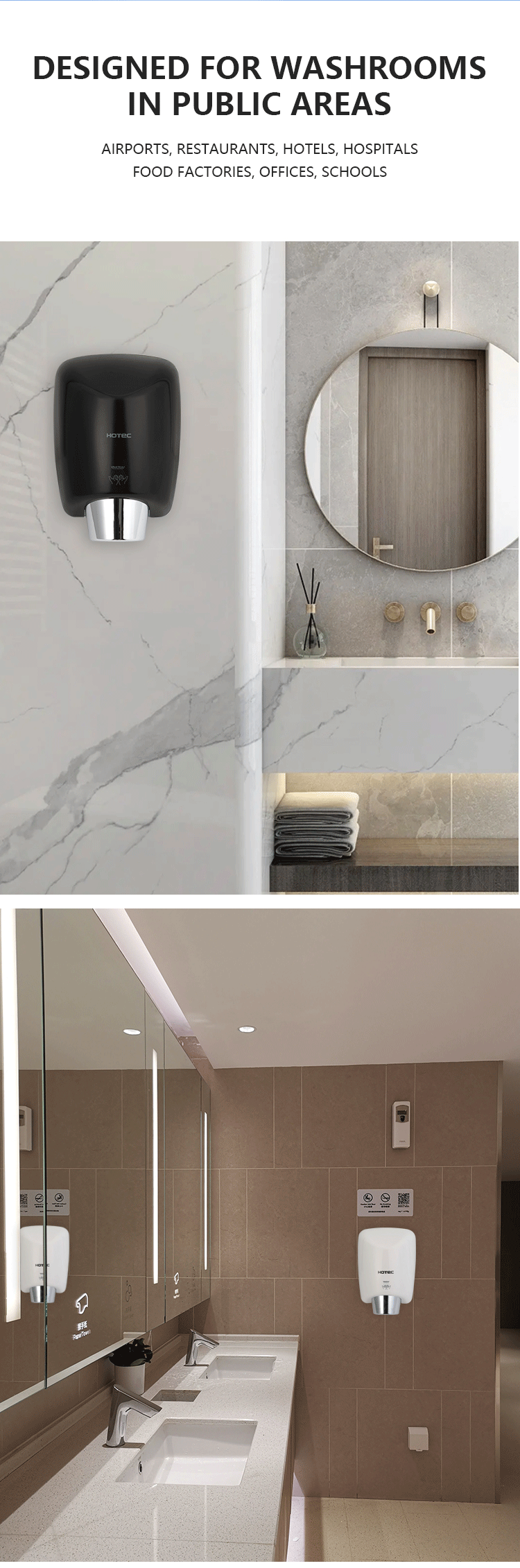 Buy Wholesale China Commercial Hand Dryer Electric High Speed 304 ...