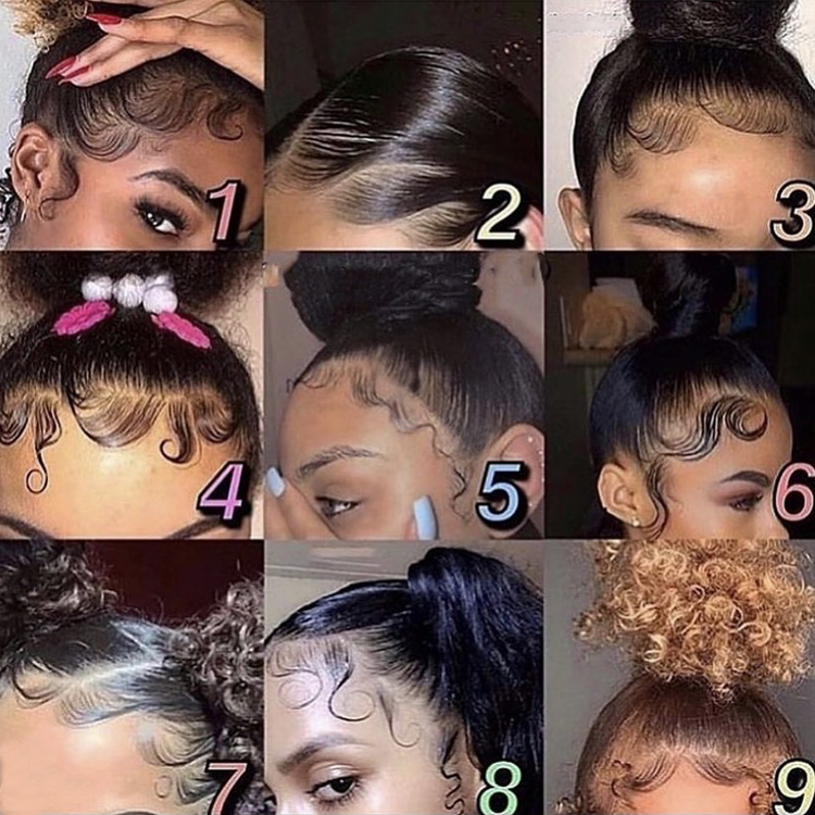 Wholesale Edge Control Customized Strong Hold Edge Control Private ...