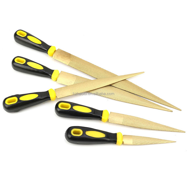 Buy Wholesale China Woodwork Finishing Tool Gold Double Sided Horse Rasps File Set & Steel File ...