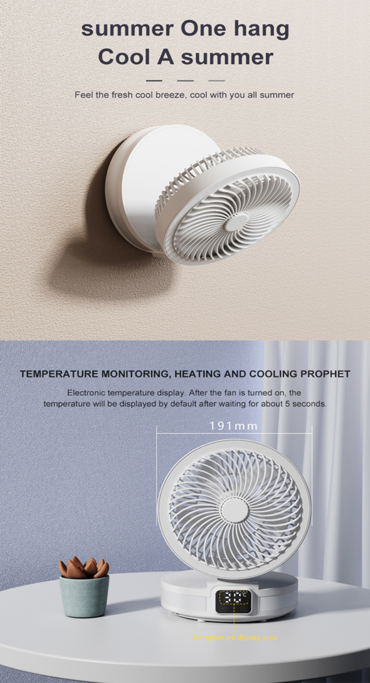 Buy Wholesale China Multifunctional Wall Mounted Household Small Fan ...