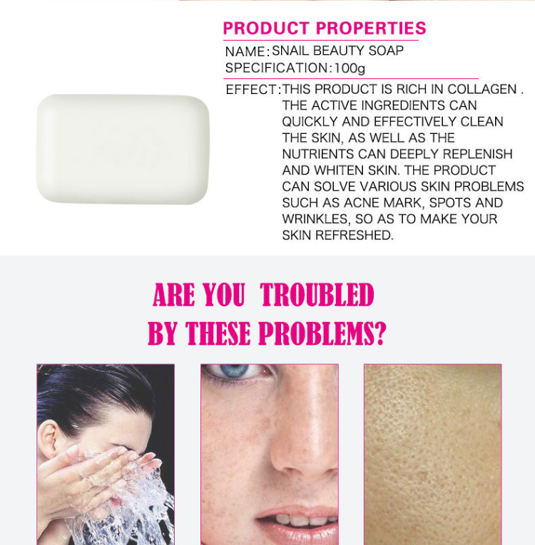 Buy Wholesale China Snail Handmade Soap Moisturizing Moisturizing ...