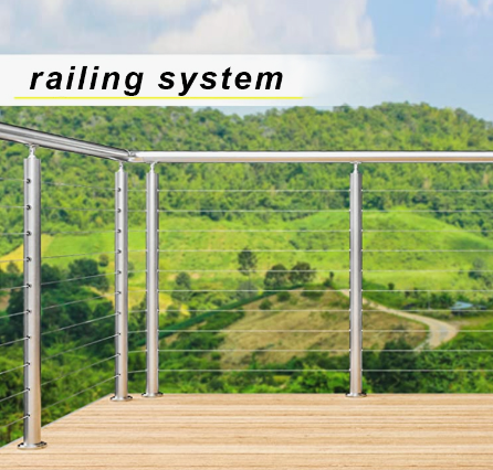 Buy Wholesale China Handrail Adjustable Round Post Brackets Insert Into ...