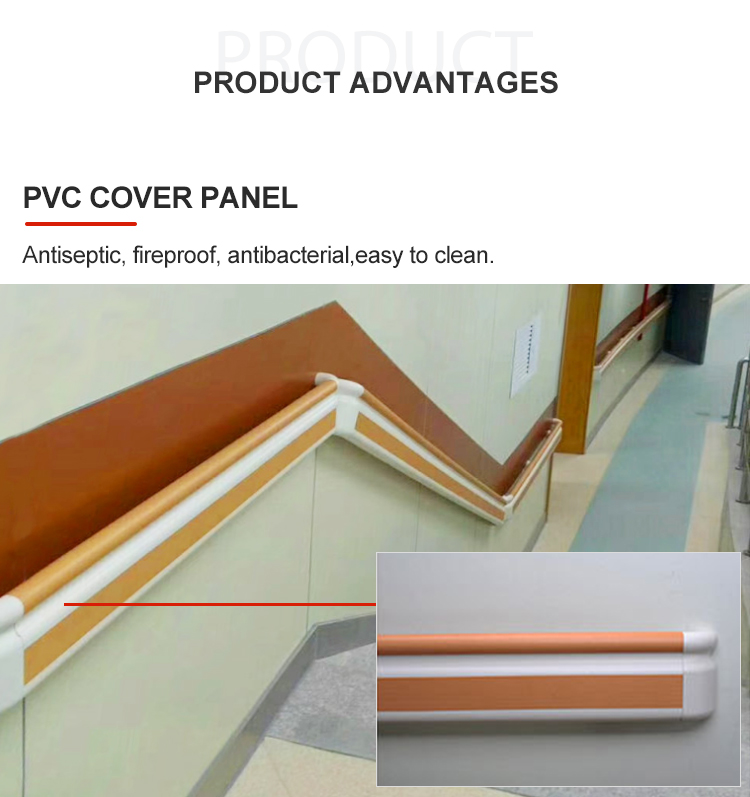 Good Quality Hospital Corridor Pvc Handrail From Polybett - Buy China ...
