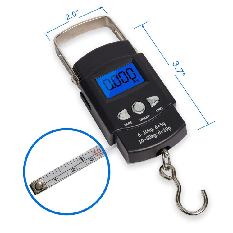 Bulk Buy China Wholesale Digital Fish Scale With Ruler Weigh Your Catch ...