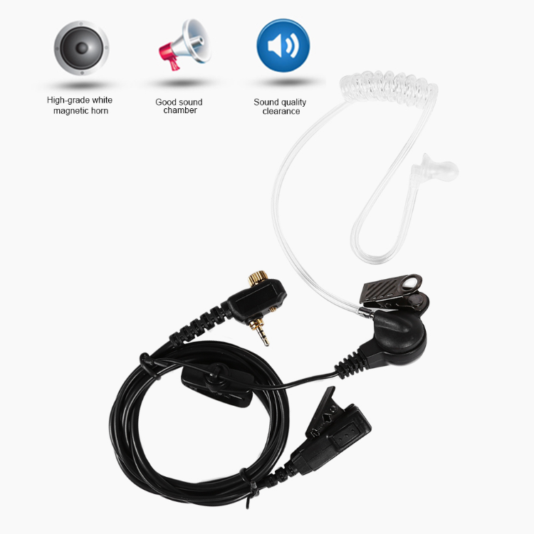 Motorola Mth800 Mth850 New Portable Concealed Earbuds Radio 1-pin ...