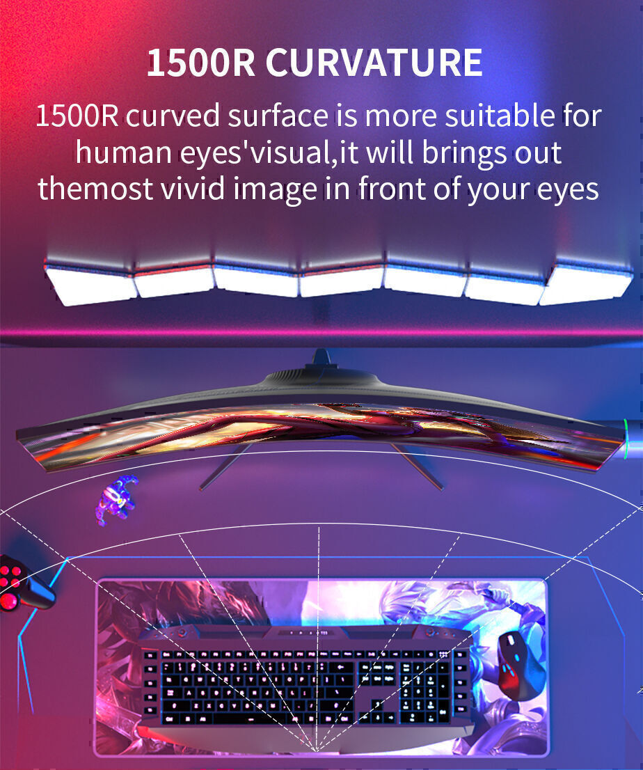 Buy Wholesale China China 165hz Curved Va Ips Monitor 34 Inch Qhd 4k ...