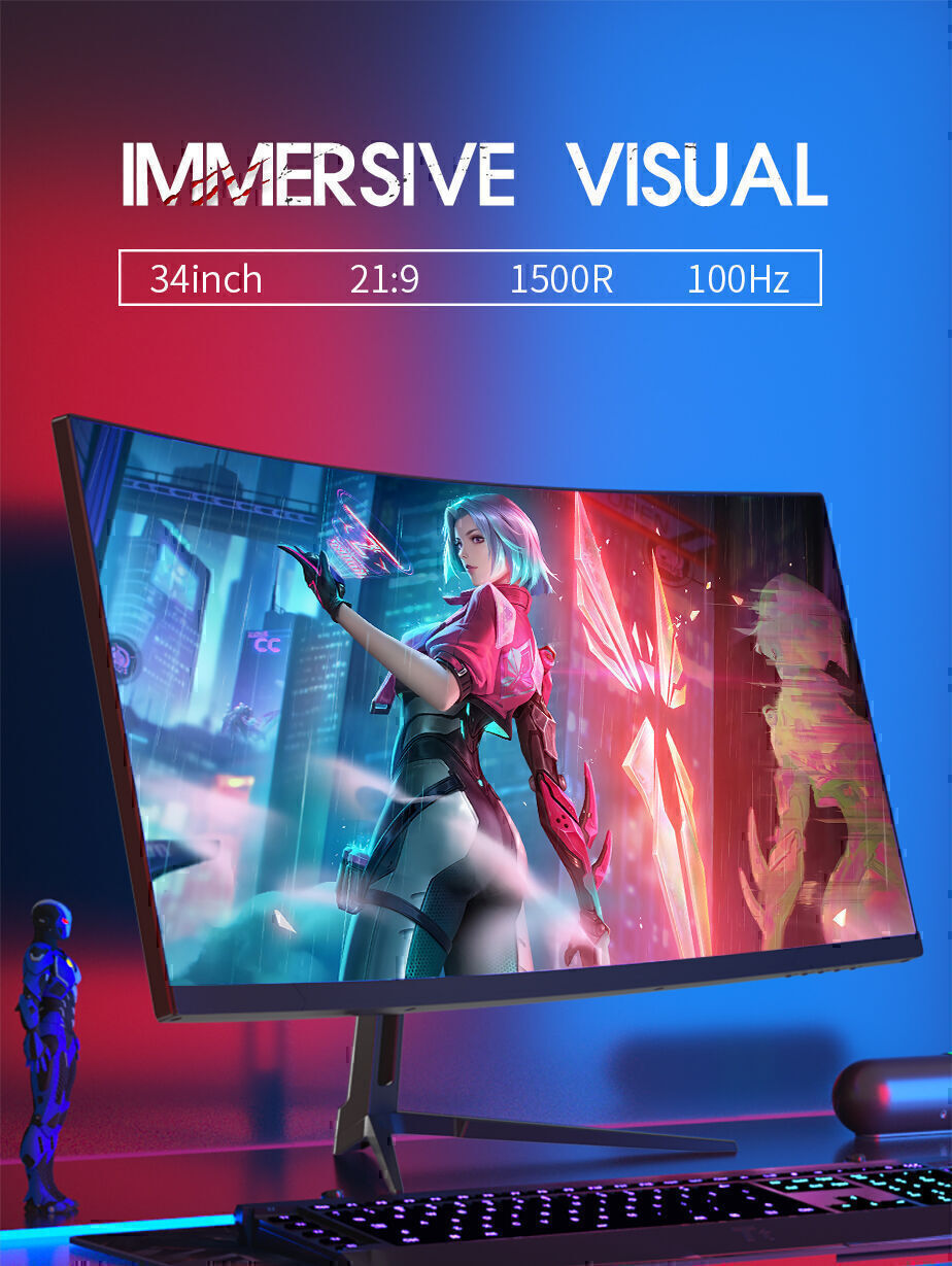Buy Wholesale China China 165hz Curved Va Ips Monitor 34 Inch Qhd 4k ...