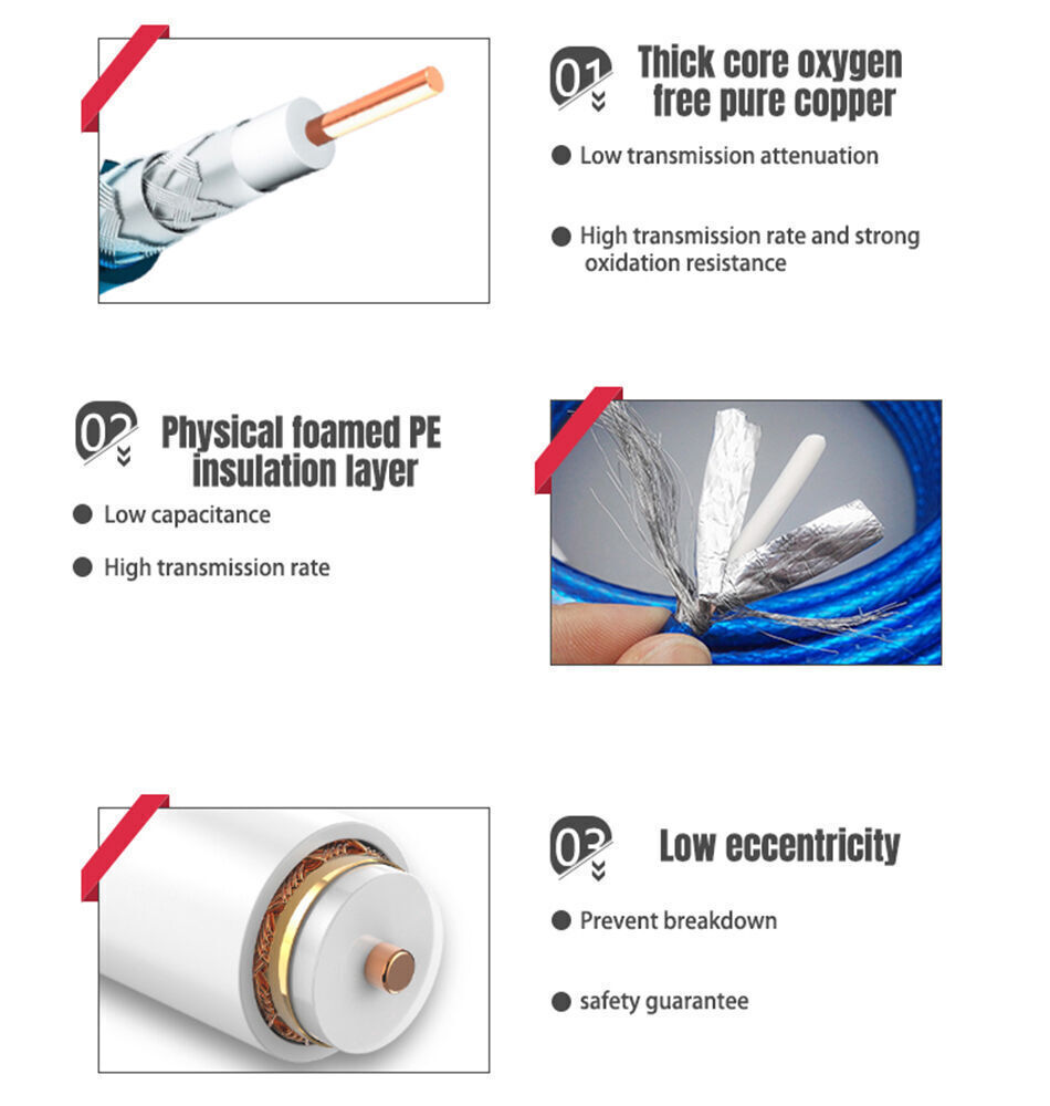 75oh Commscope Siamese Messenger 100m/200m/roll Cable Wires With Power ...