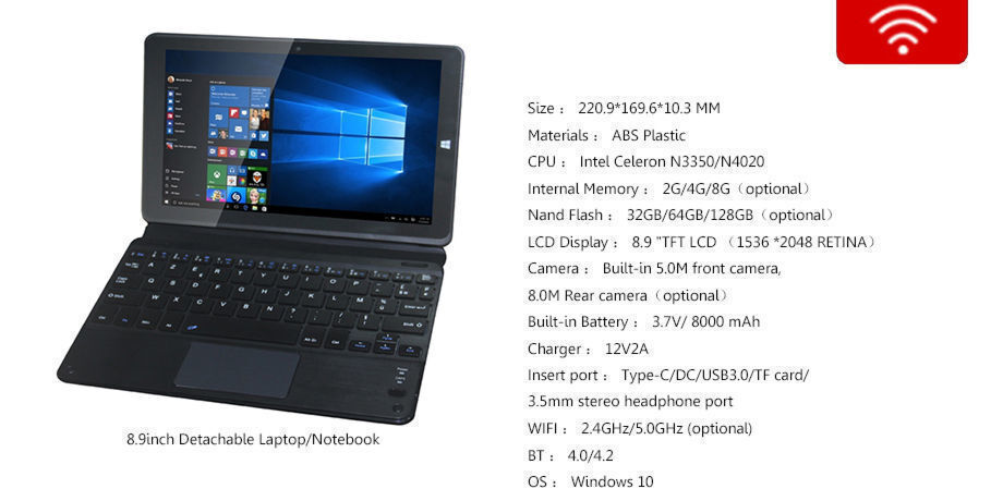 Buy Wholesale China Chitech Thin Laptop 14.1-inch I3-5005u Windows 1920 ...
