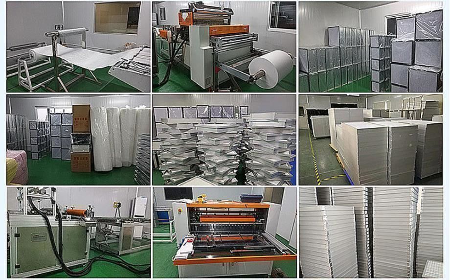 Customized Activated Carbon Panel Pre Filter Primary Filtration Ffu Ahu ...