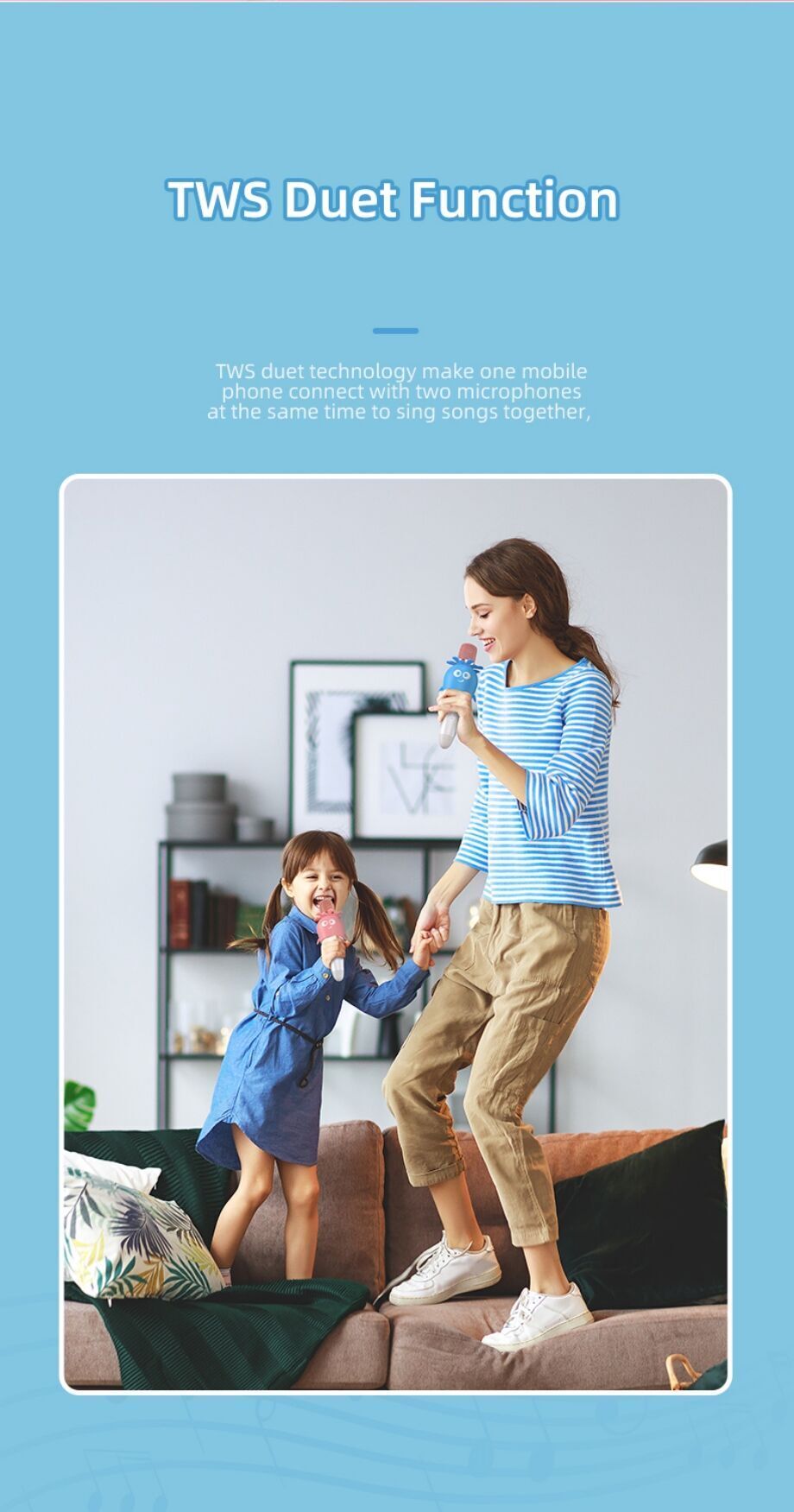 New Arrival Carrot Children Toy Cartoon Cute Microphone Karaoke Rgb ...