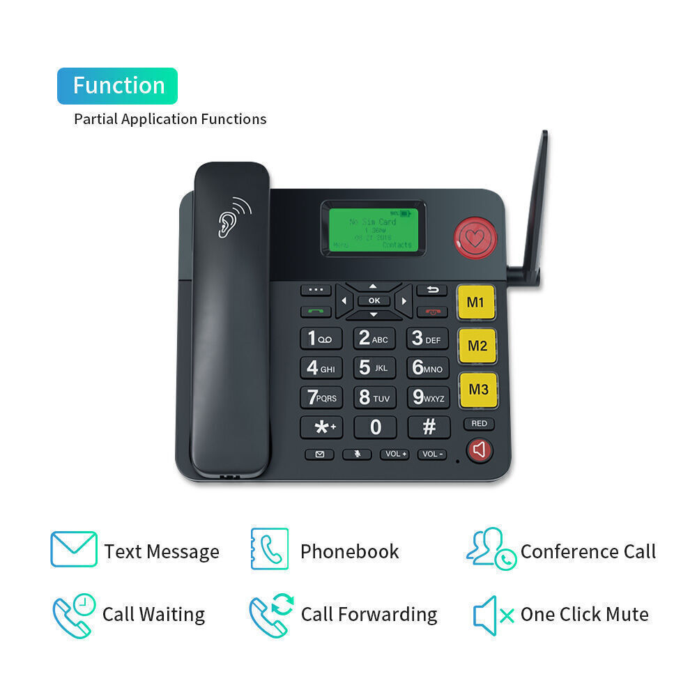 Buy Wholesale China Low Price Fwp 4g Fixed Wireless Desktop Phone Big ...