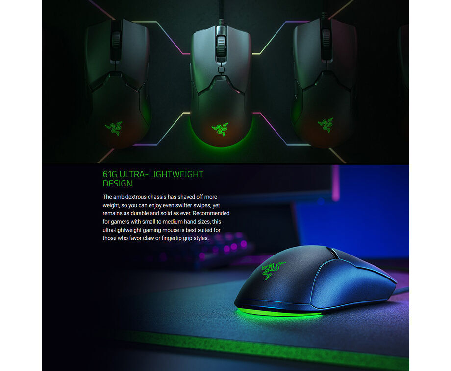 Buy Wholesale China Razer Viper Mini Ultralight Gaming Mouse: 8500 Dpi ...