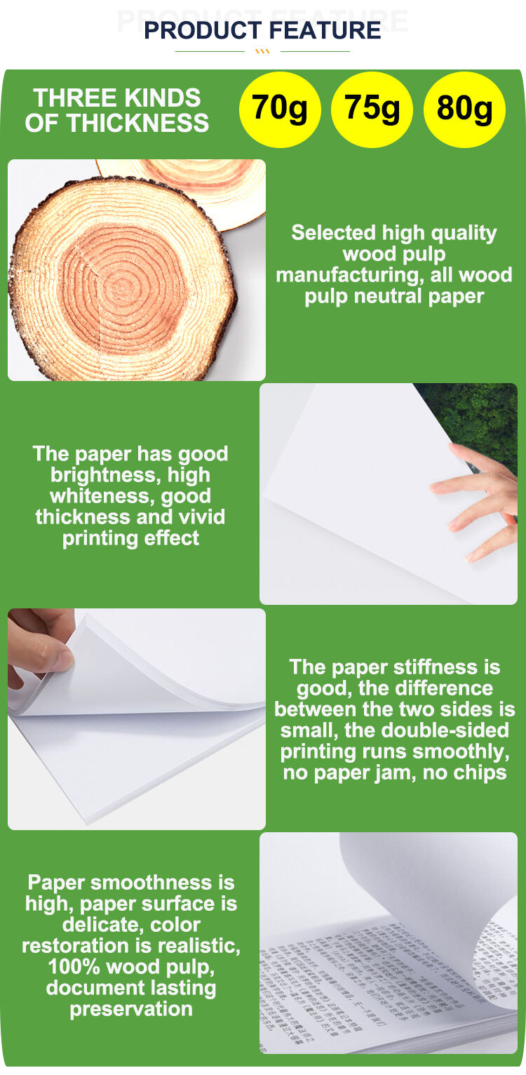 Buy Wholesale China A4 Paper 100% Woold Pulp A4 Paper 70 Gsm 80 Gsm A4 ...
