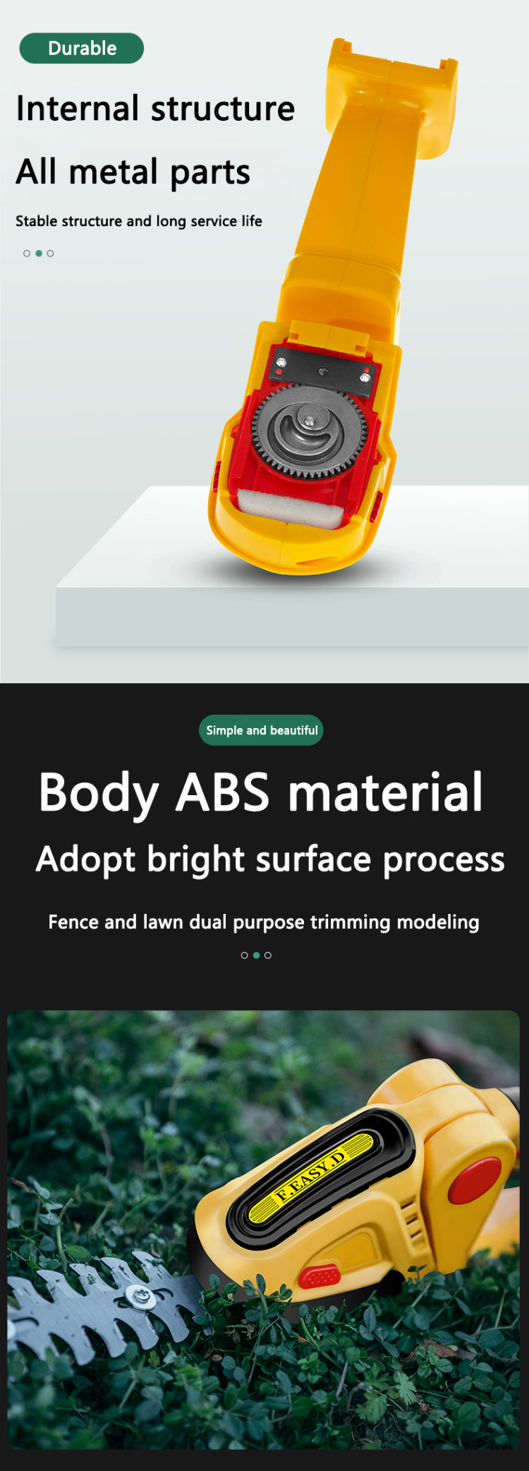 Buy Wholesale China 2 In 1 Muti- Function Mini Brush Cutter Household ...