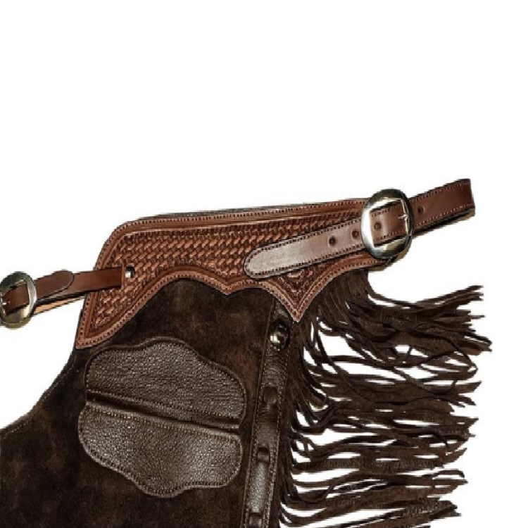 Customized Handmade Western Leather Chaps Chinks Riding Cowboy Outdoor ...