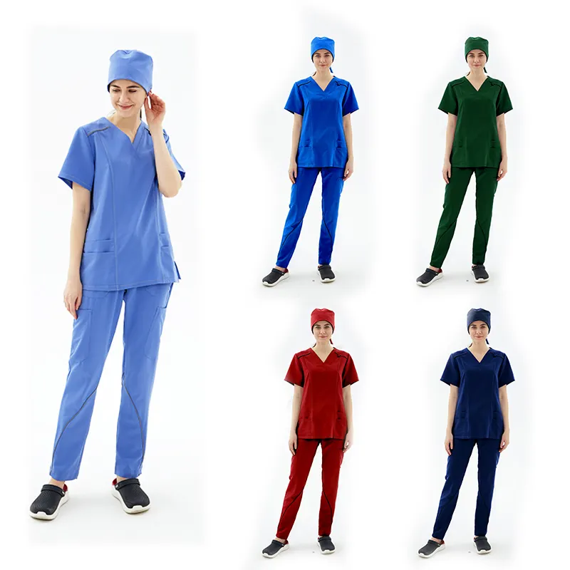 Bulk Buy China Wholesale Nurse Dress Doctor Robe Nurse Scrub Jacket ...