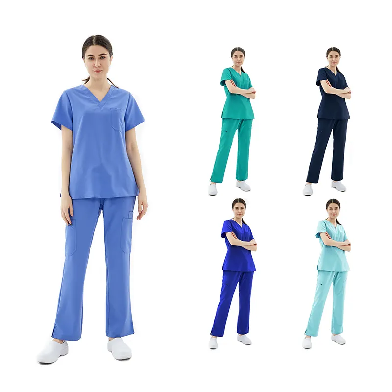 Bulk Buy China Wholesale Nurse Dress Doctor Robe Nurse Scrub Jacket ...