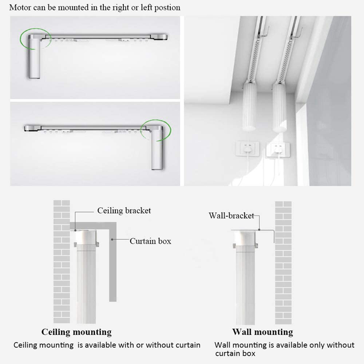 Buy Wholesale China Gardens Window Electric Curtains Homekit Automatic ...