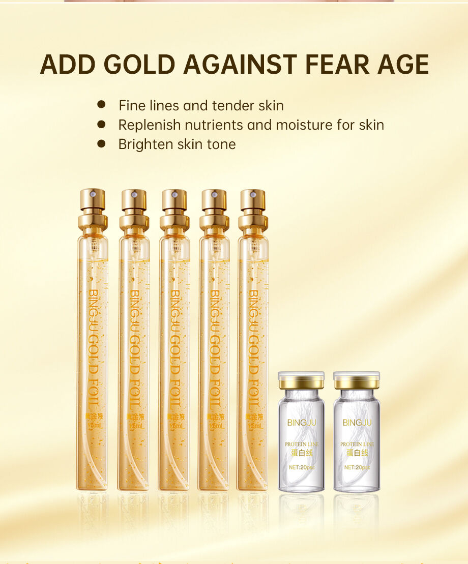 Buy Wholesale China Gold No Needle Silk Essence Active Collagen Threads ...