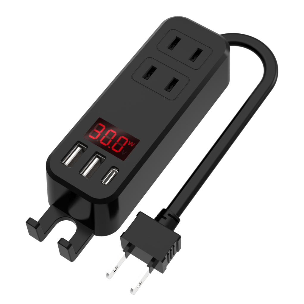 Pd30w Type-c & Usb-a Ac Charger Phone Charger , Extension Cord, Led ...