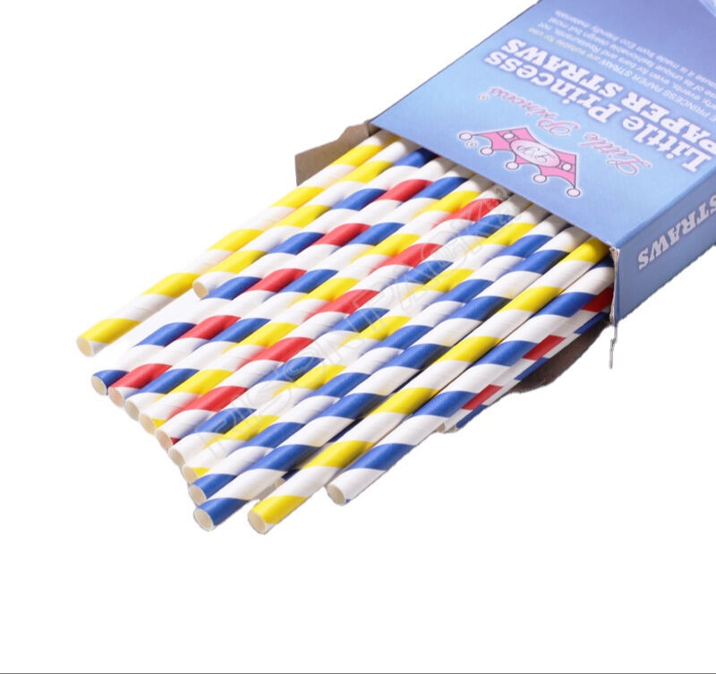 Buy Wholesale China 3-3diodegradable Boba Paper Spoon Straw Milkshake ...