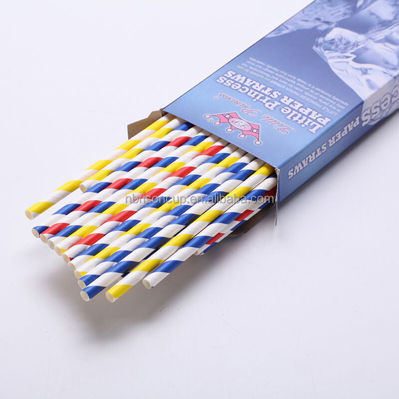 Buy Wholesale China 4-4diodegradable Boba Paper Spoon Straw Milkshake ...