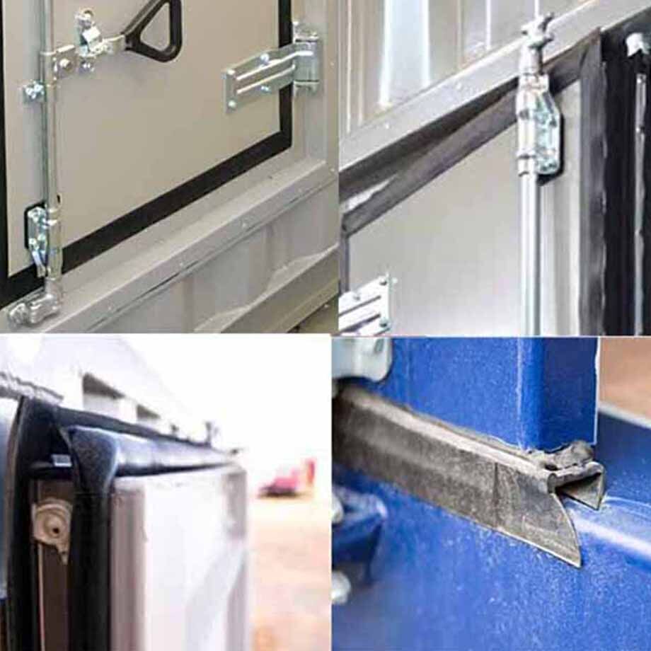 M / H Shape Rubber Extrusion Pvc Refrigerated Van Fridge Door Seal ...