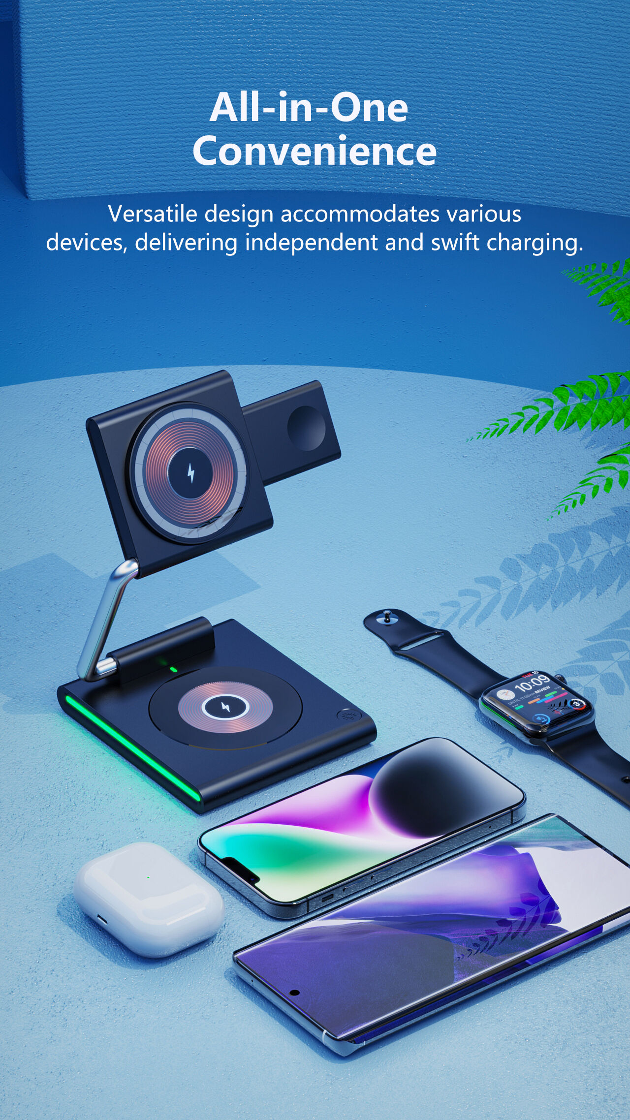 Buy Wholesale China Portable 3-in-1 Magnetic Rgb Light Folding Design ...