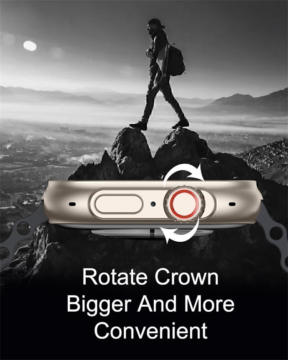 Outdoor Hk9 Pro Smart Watch Calls Phone Health Monitoring Custom App ...