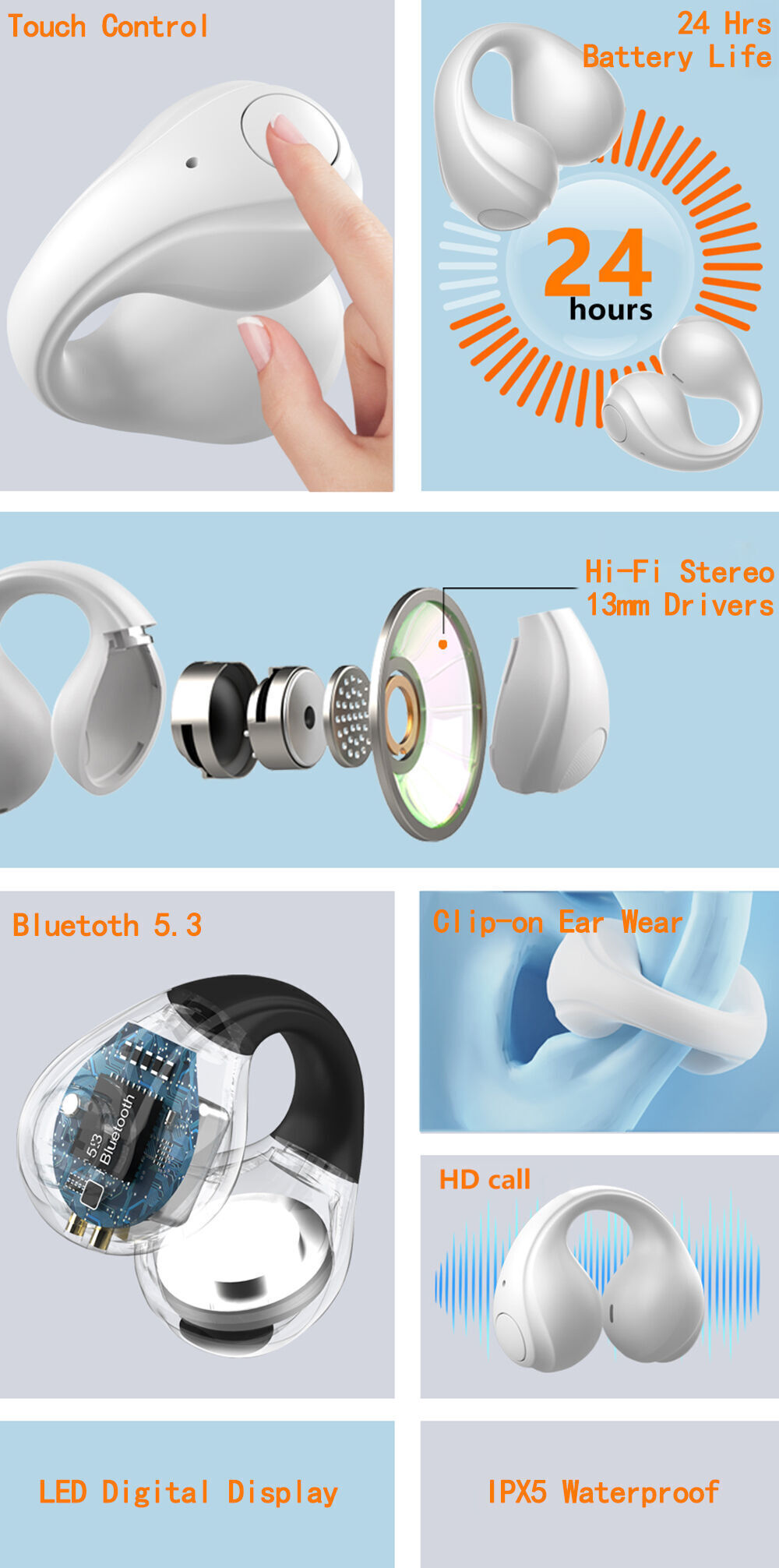 Buy Wholesale China Headset Bluetooth Bone Conduction Handsfree Headset ...