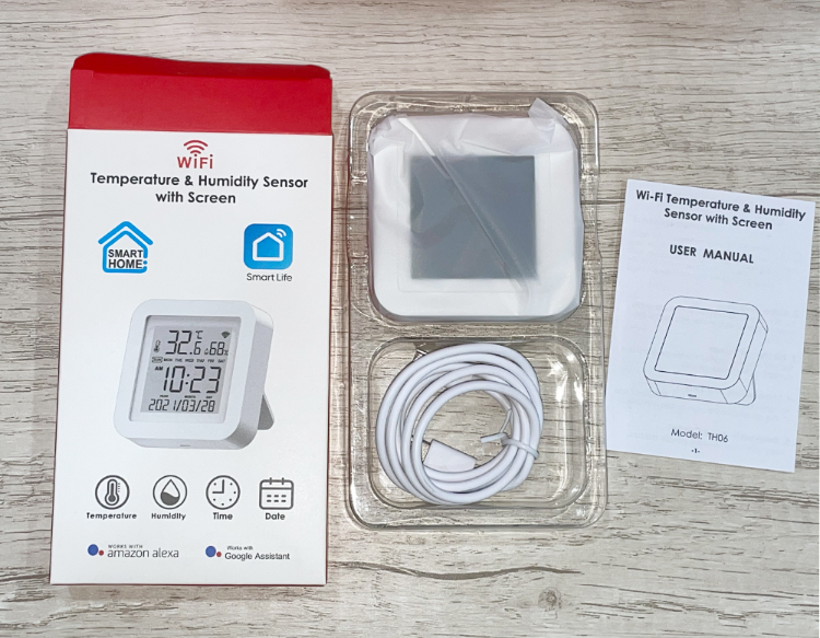 Buy Wholesale China Smart Wifi Temperature Humidity Monitor Wireless ...
