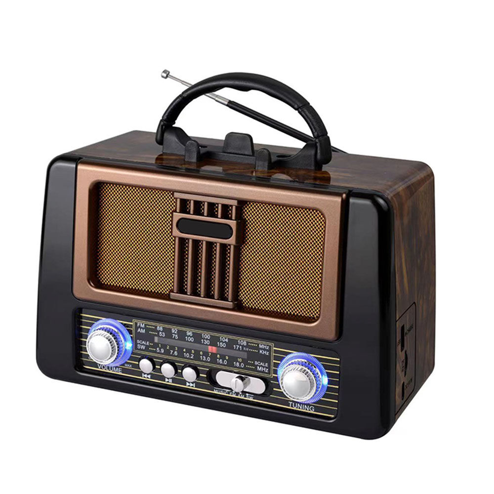 Newest Retro Radio Vintage Fm Am Sw Multi-band Wooden Boxes Wireless ...