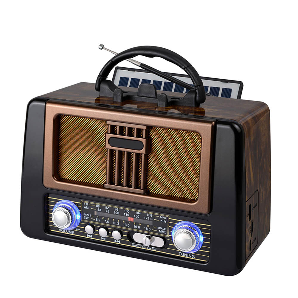 Newest Retro Radio Vintage Fm Am Sw Multi-band Wooden Boxes Wireless ...