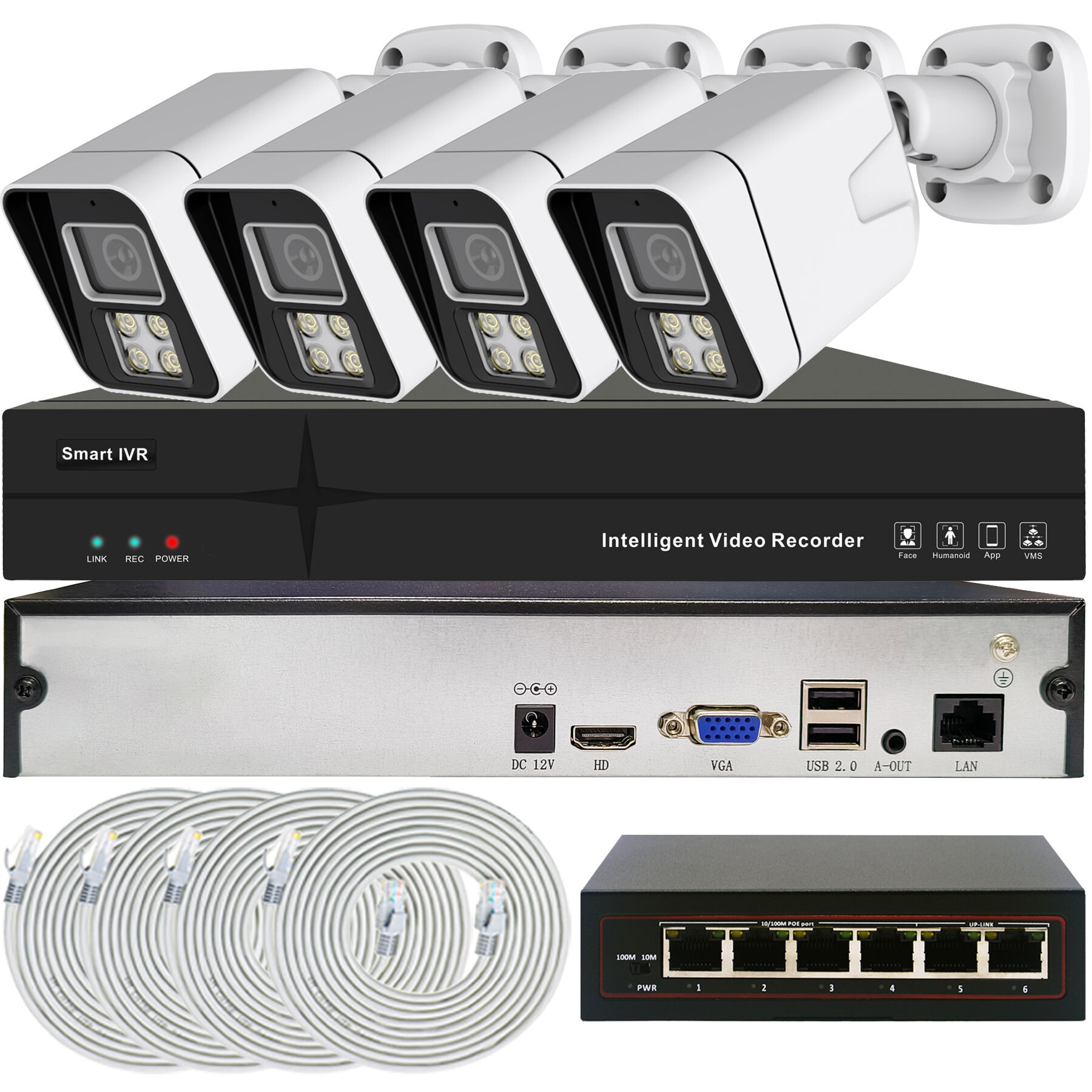 Buy Wholesale China Factory Price 4ch 4mp Poe Nvr Kit Manufacturer,full ...