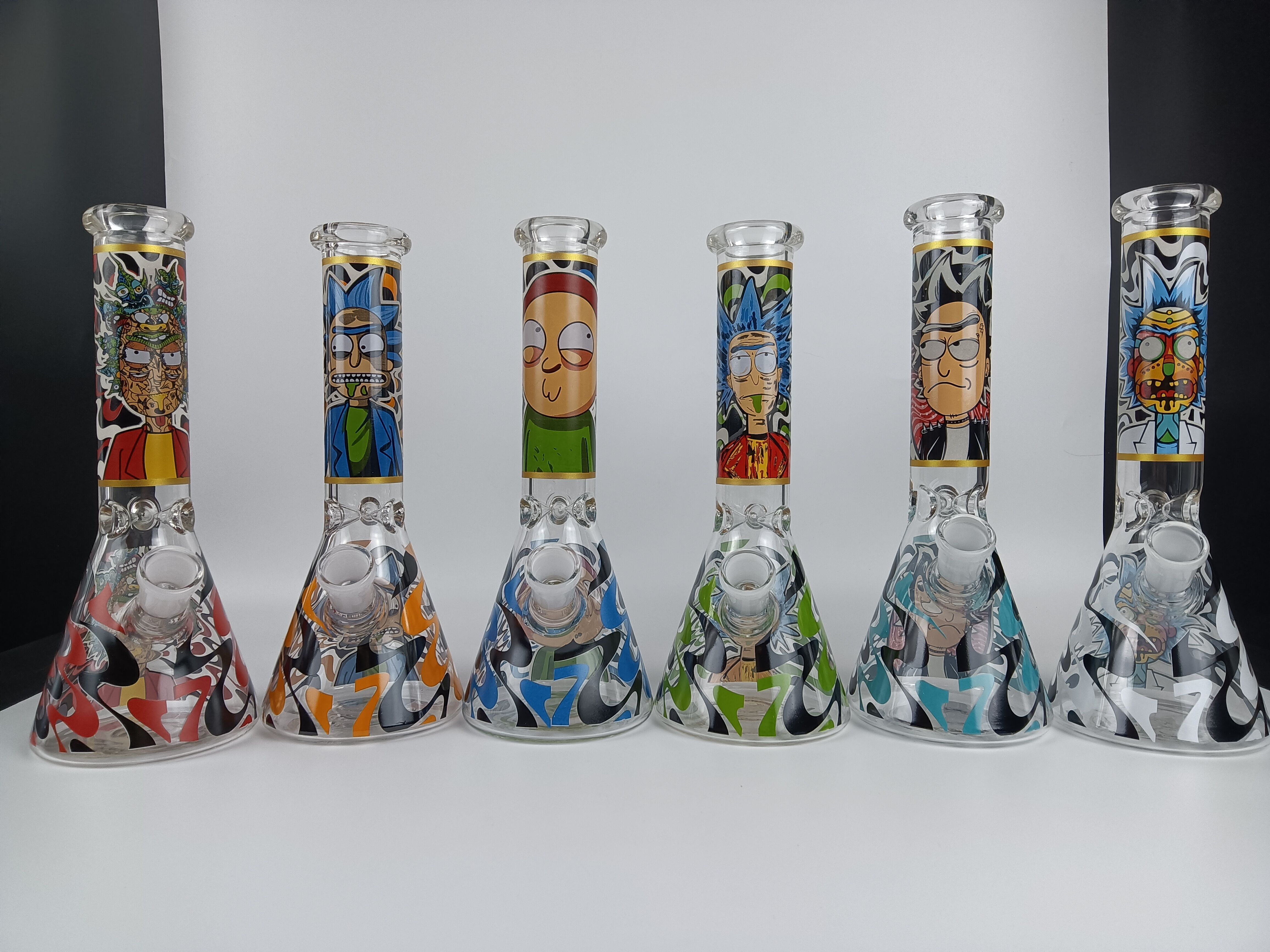 Usa Recycler Mini Dab Oil Rigs Glass Bong Smoking Water Pipe Hookah ...