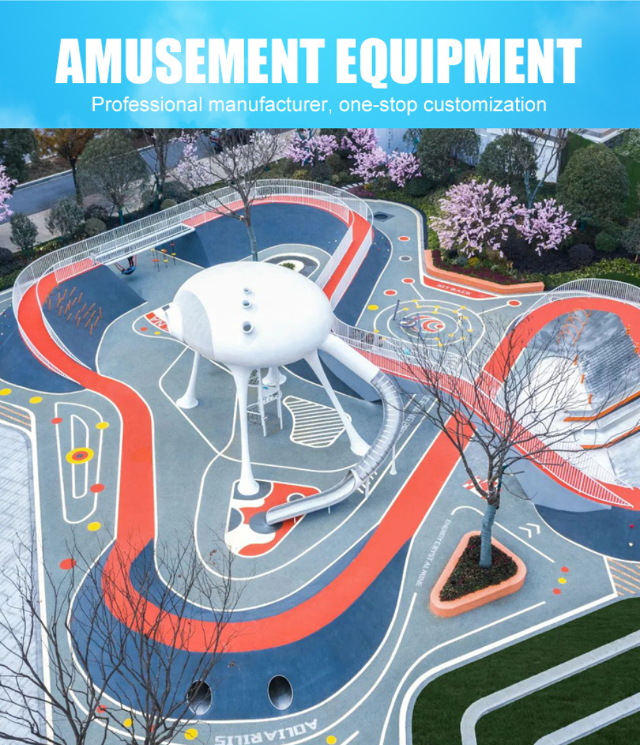 Attraction Garden Playground Stainless Steel Play Roll Runner Children ...