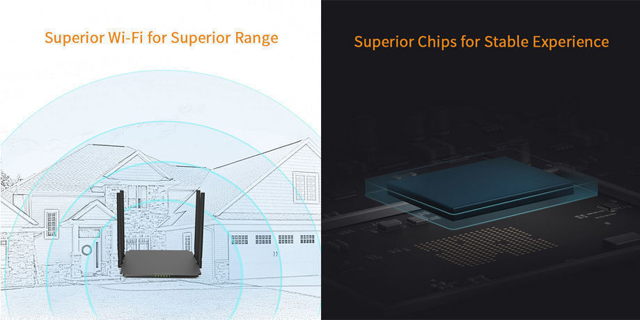 High Power Ac1200 Dual Band Smart Wireless Wifi Router Ce/fcc Fully ...